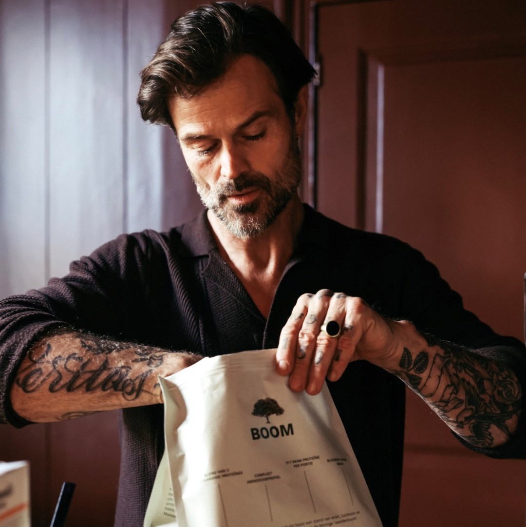Arie Boomsma lanceert zijn vegan proteine merk BOOM