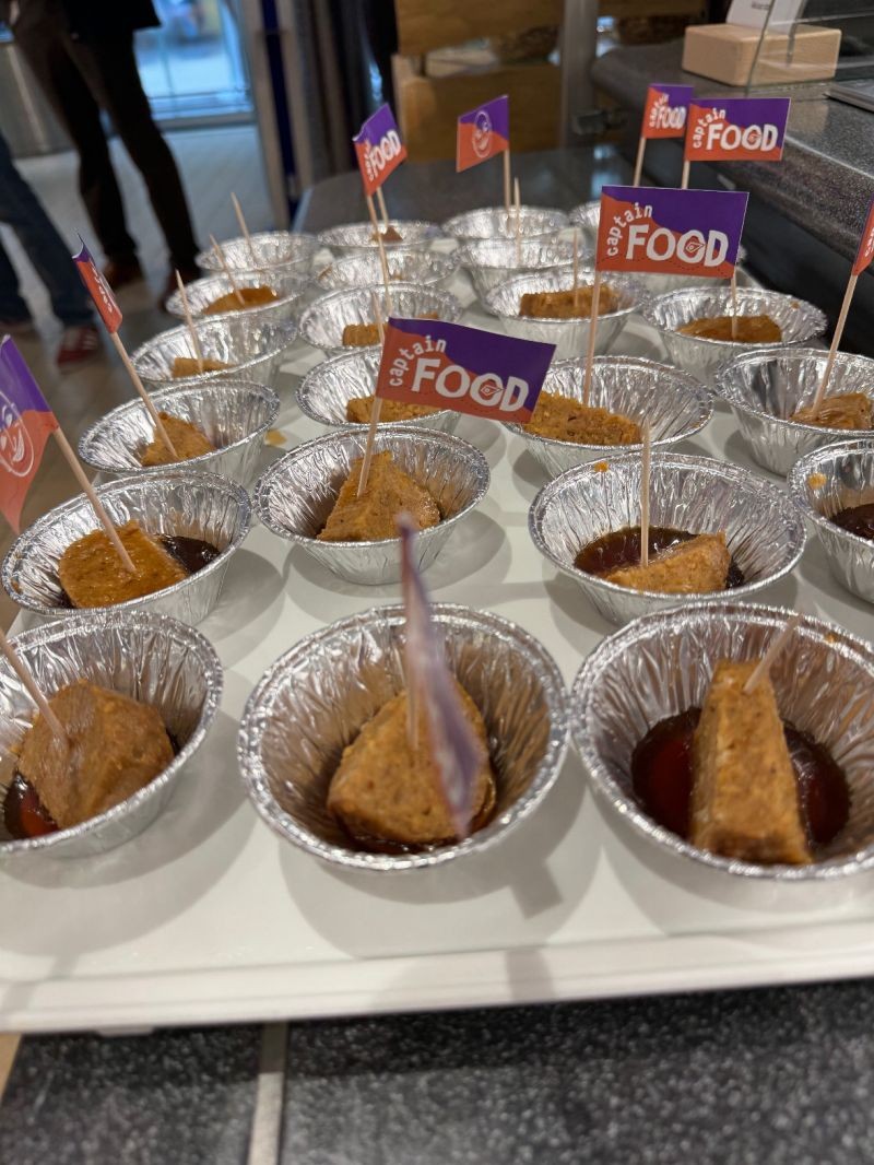 Nieuw bij Captain Food de plantaardige gehaktbal